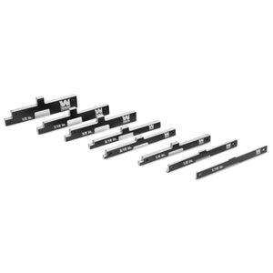 WEN 10408 Aluminum Precision Setup Blocks, Eight-Piece Gauge Set for R ...