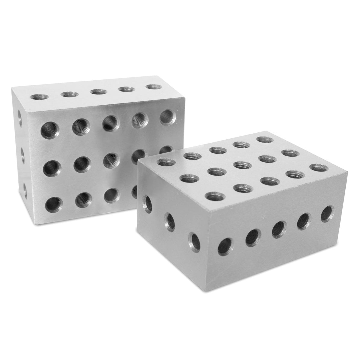 WEN 10434 4 x 3 x 2-Inch Hardened-Steel Precision 2-3-4 Blocks, Two Pa ...