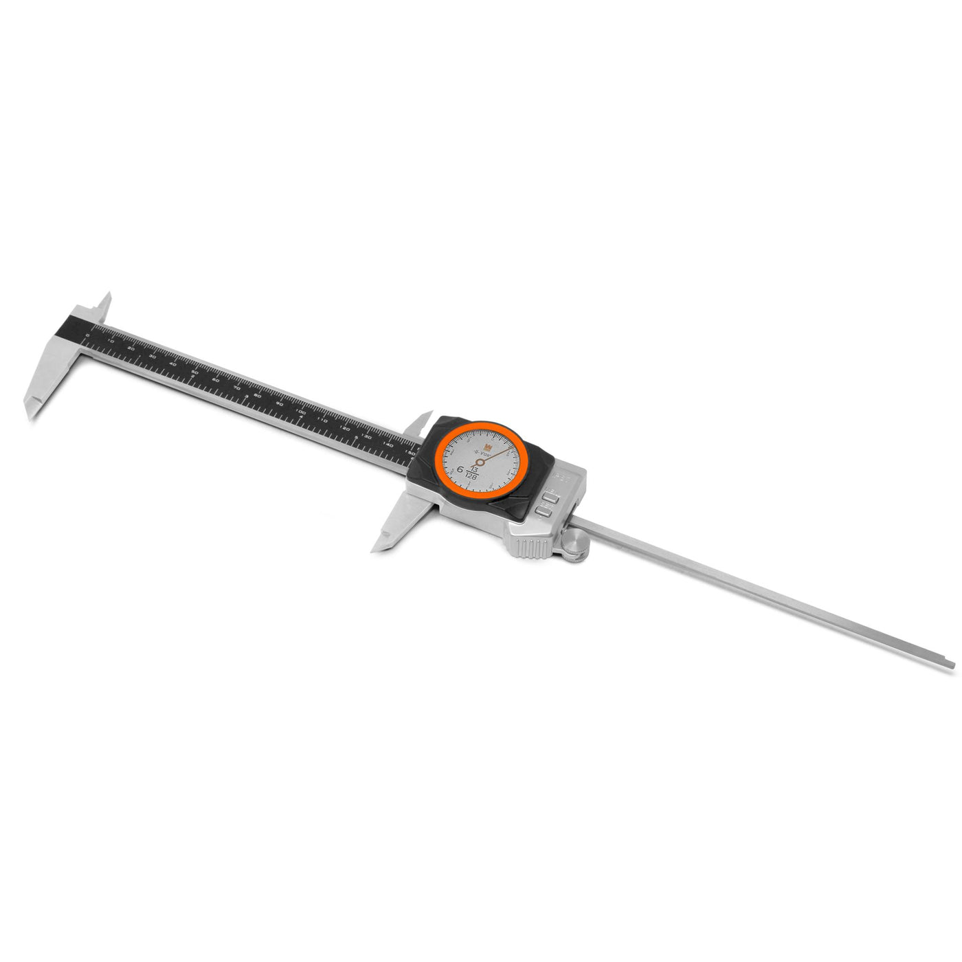 WEN 10767D 6-Inch Stainless Steel Digital Dial Caliper with LED Readou ...