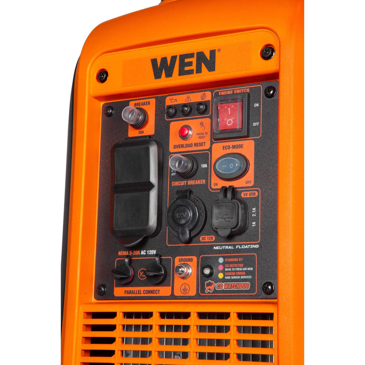 WEN 56280iX 2800-Watt Inverter Generator, Quiet, Portable, and Lightwe ...