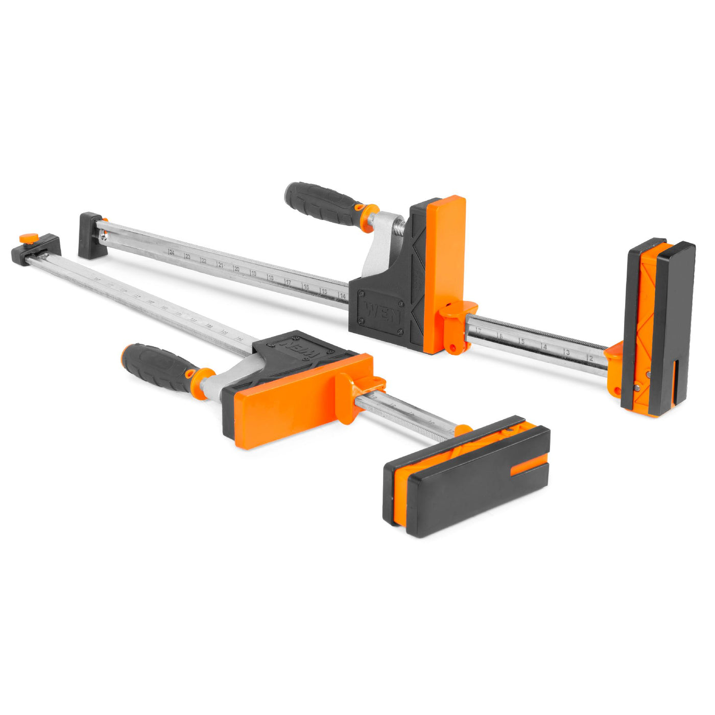 WEN CLP14A Parallel Clamp Kit with Two 24-Inch Clamps, Two 50-Inch Cla ...