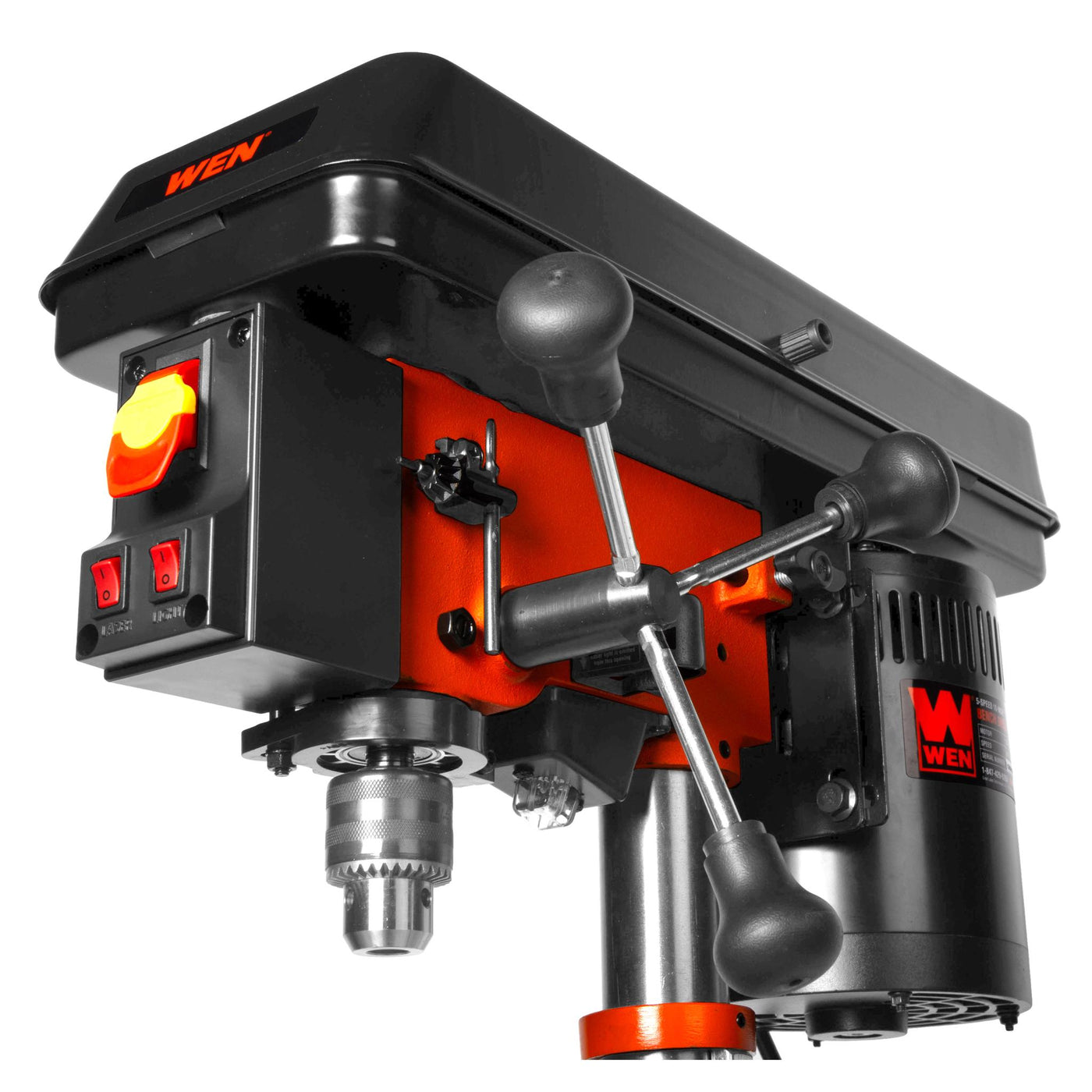 WEN DP1050 10-Inch Benchtop Drill Press, 6.2-Amp 5-Speed Motor with Ca ...