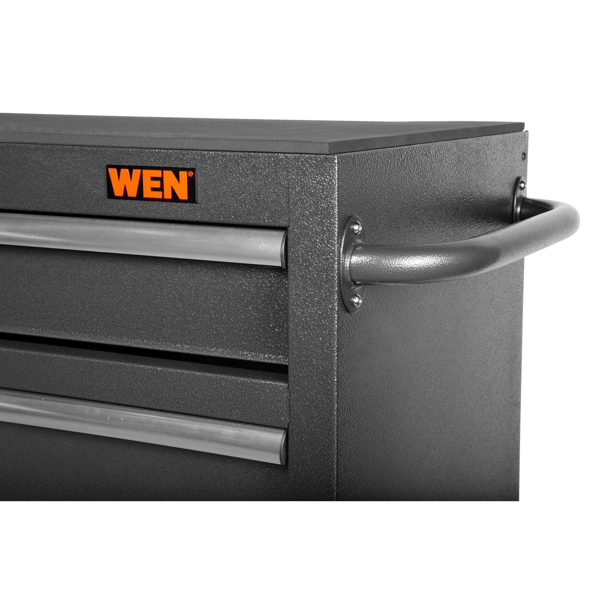 WEN GG422B 42-Inch Premium Rolling Tool Cabinet with Heavy Duty 21-Gau ...