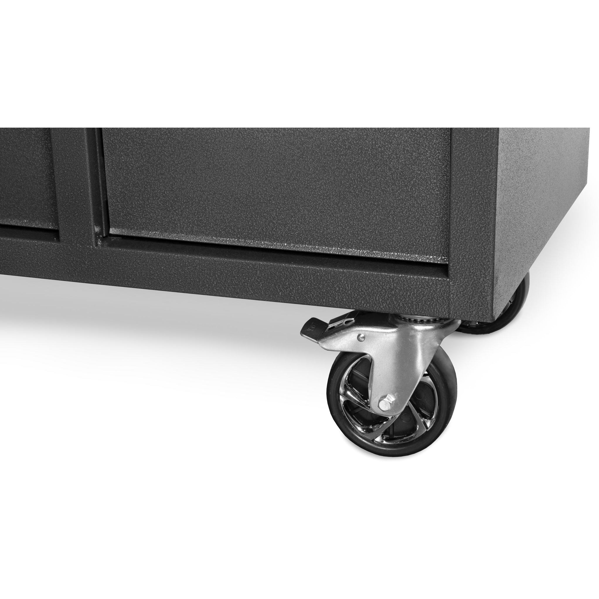 WEN GG532B 52-Inch Premium Rolling Tool Cabinet with Heavy Duty 21-Gau ...