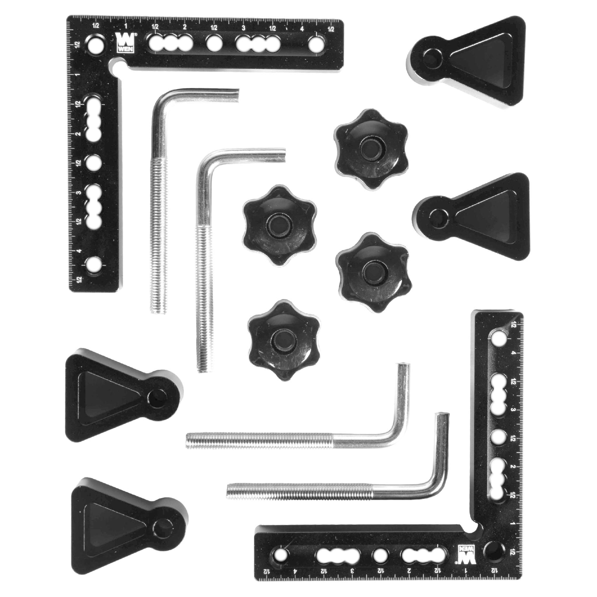 WEN ME900L 4.5-Inch 90-Degree Precision Positioning Squares and Setup ...