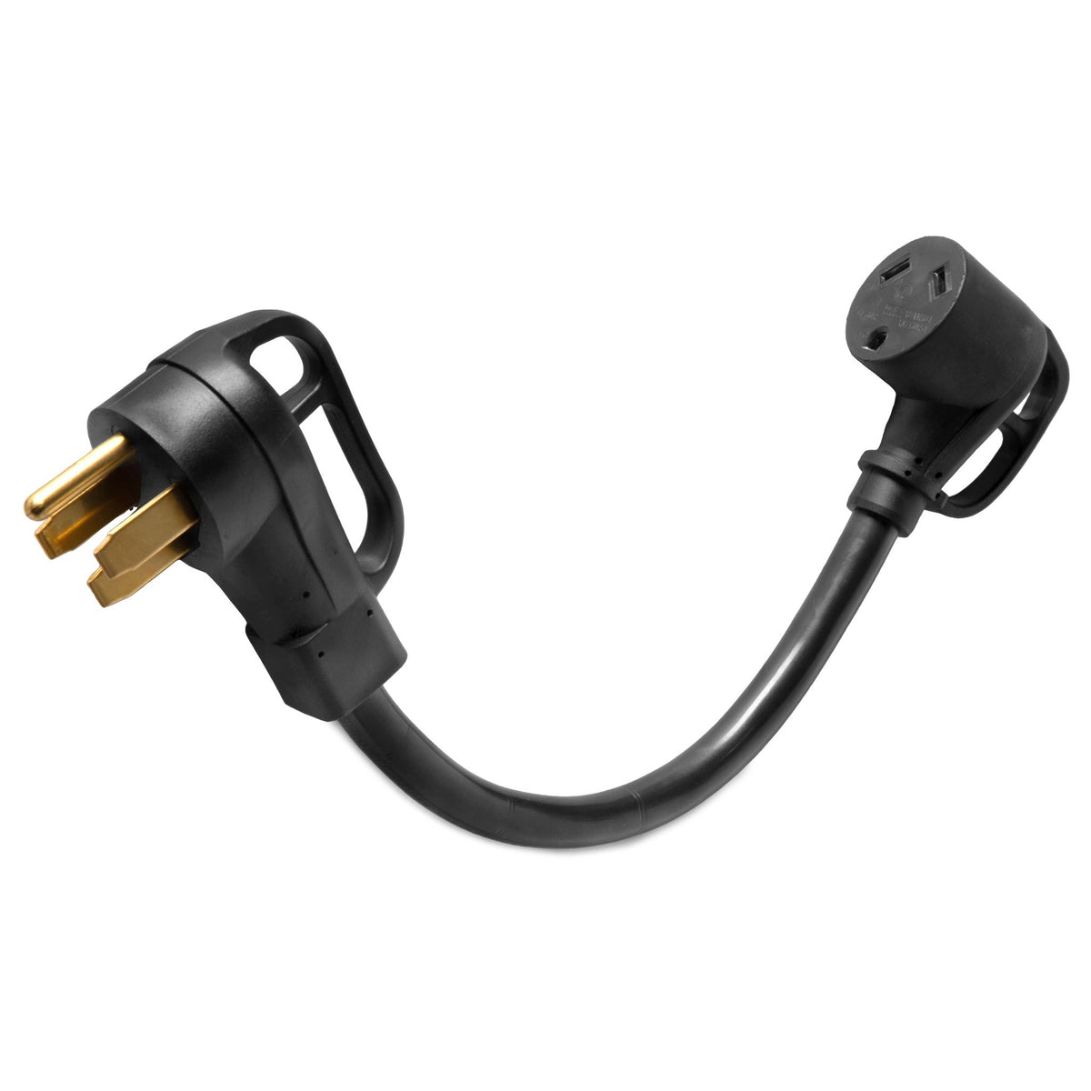 WEN PC1430 50-Amp NEMA 14-50P Plug to 30-Amp NEMA TT-30R RV-Ready Exte ...