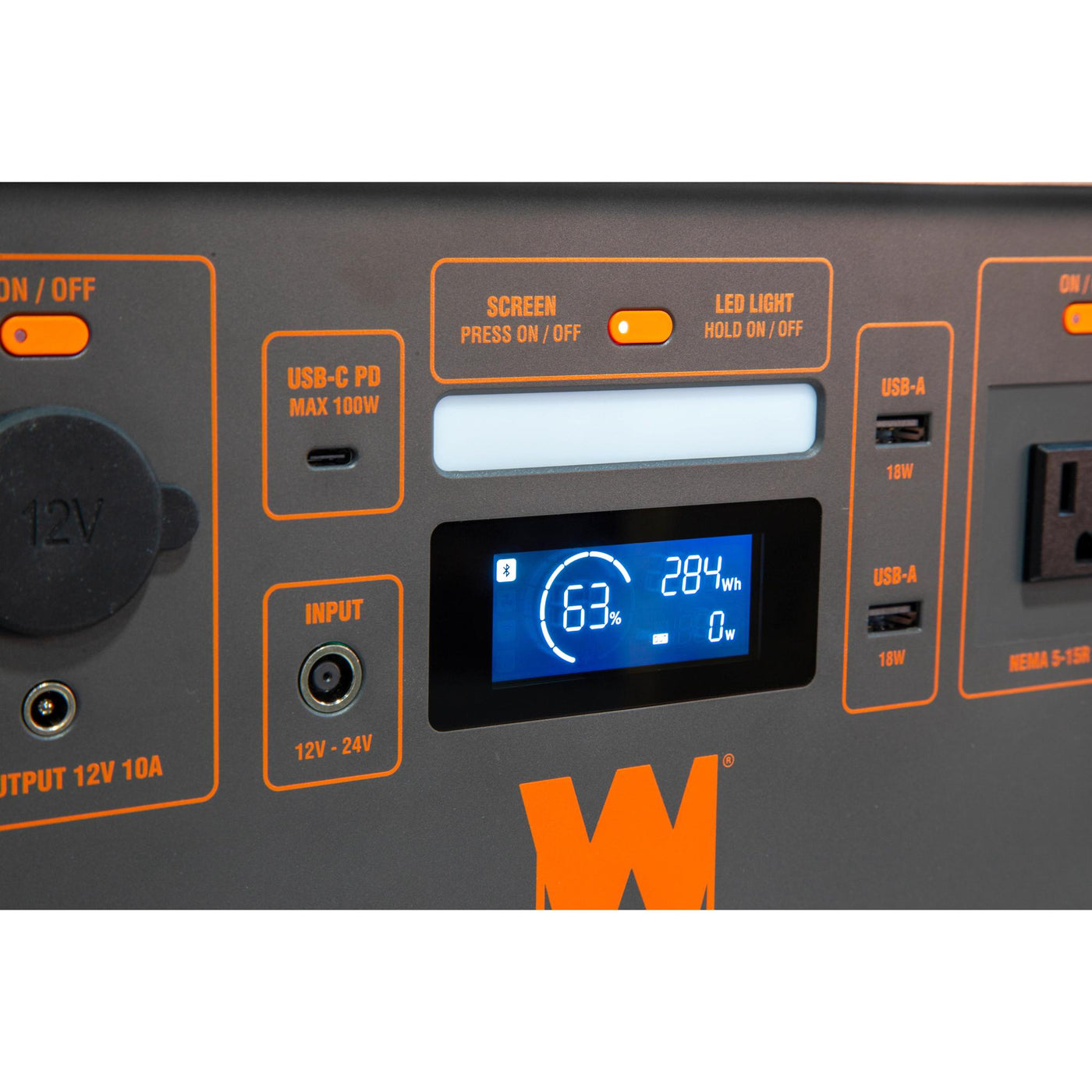 WEN PP448i 500-Watt 448Wh Lithium-Ion Power Station and Battery-Powere ...