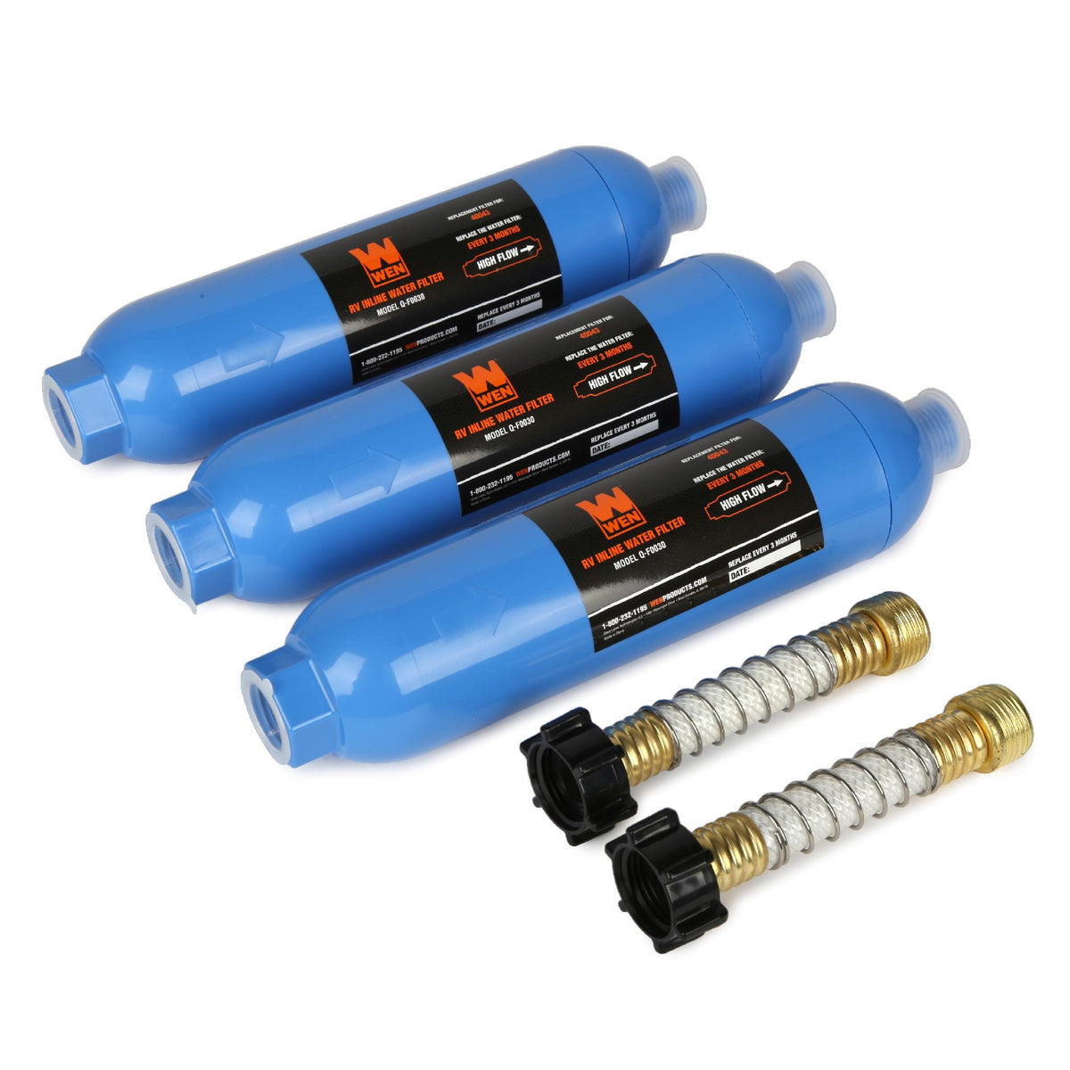 WEN Handyman Q-F0030 Replacement RV/Marine Water Filter with Flexible ...