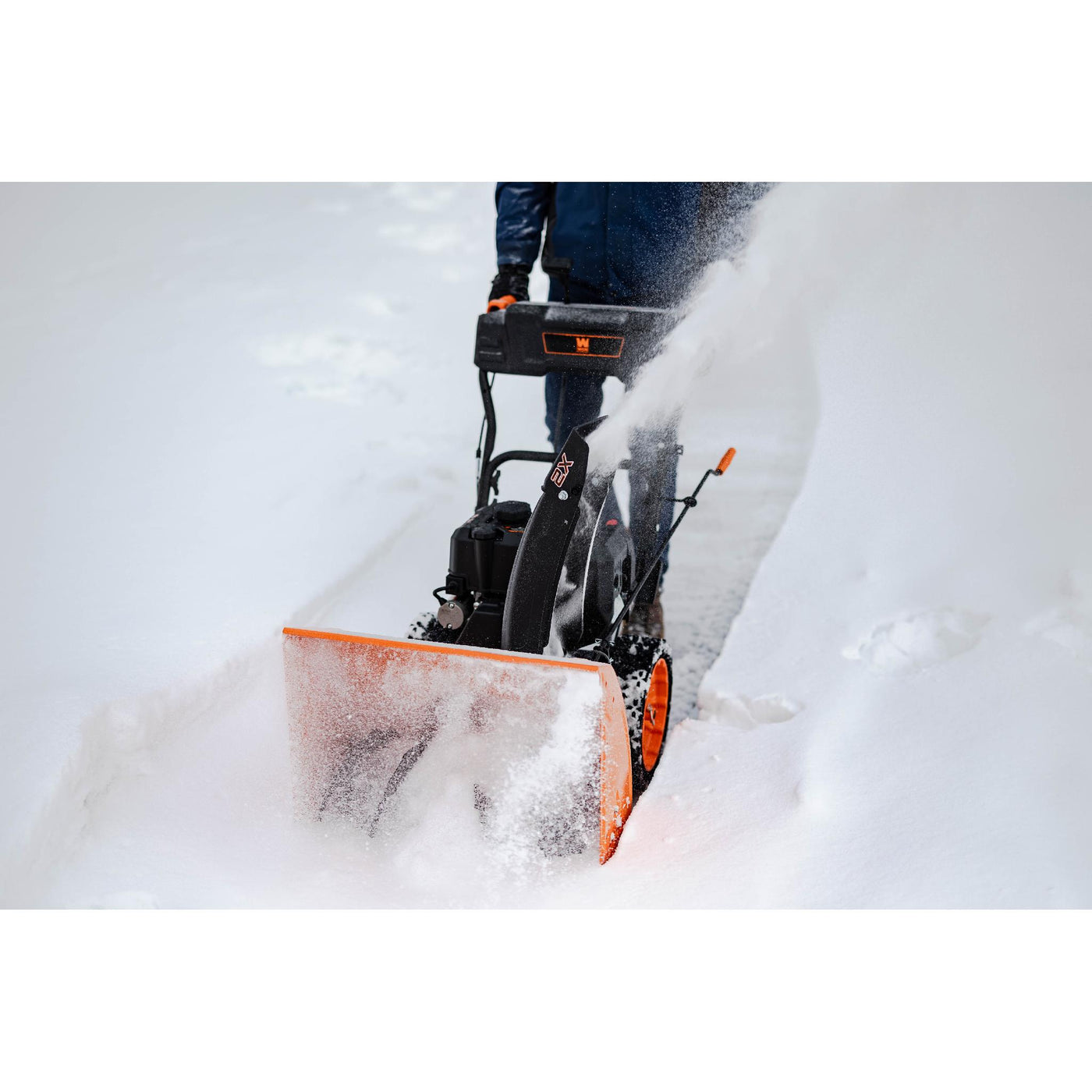WEN SB209E 24-inch 209cc Two-Stage Self-Propelled Gas-Powered Snow Blo ...