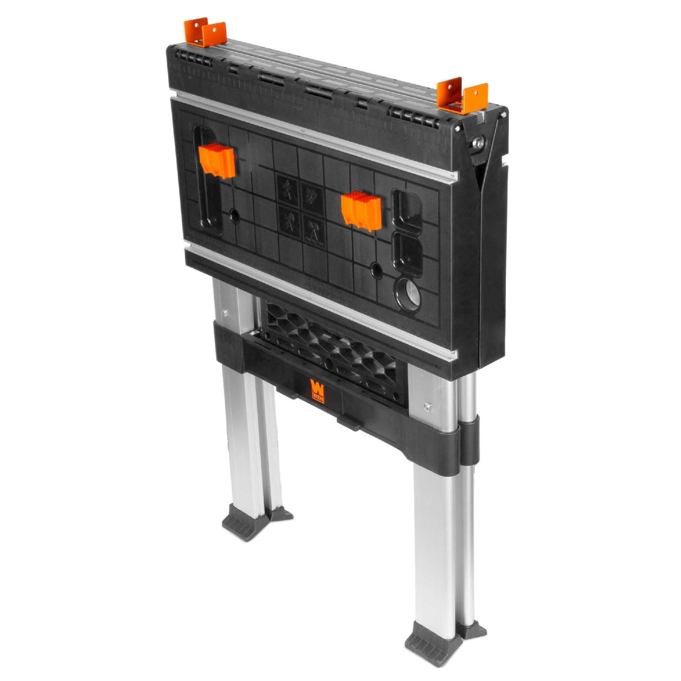 WEN WB3225 2-in-1 Folding Work Table and Sawhorse, 440-Pound Capacity ...