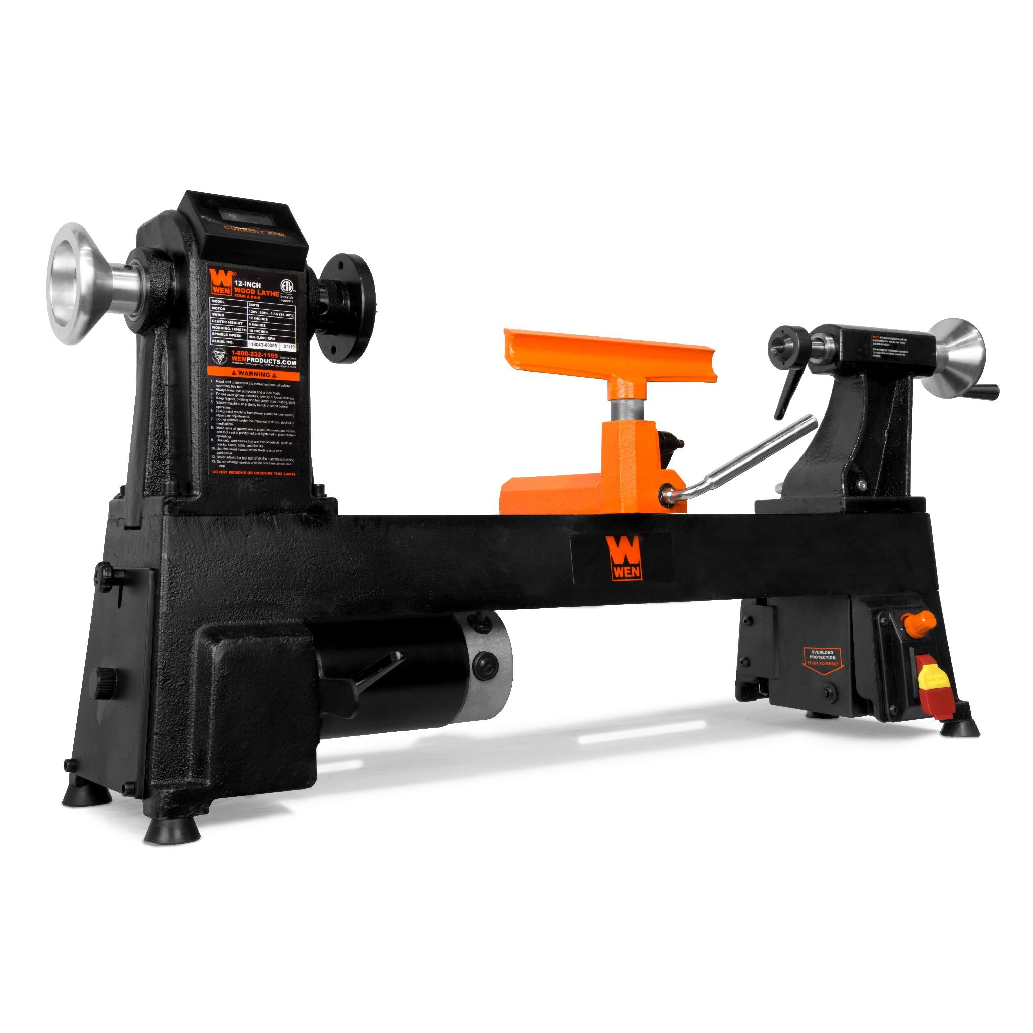 Shop Wood Lathes, Metal Lathes, and Lathe Accessories — WEN Products