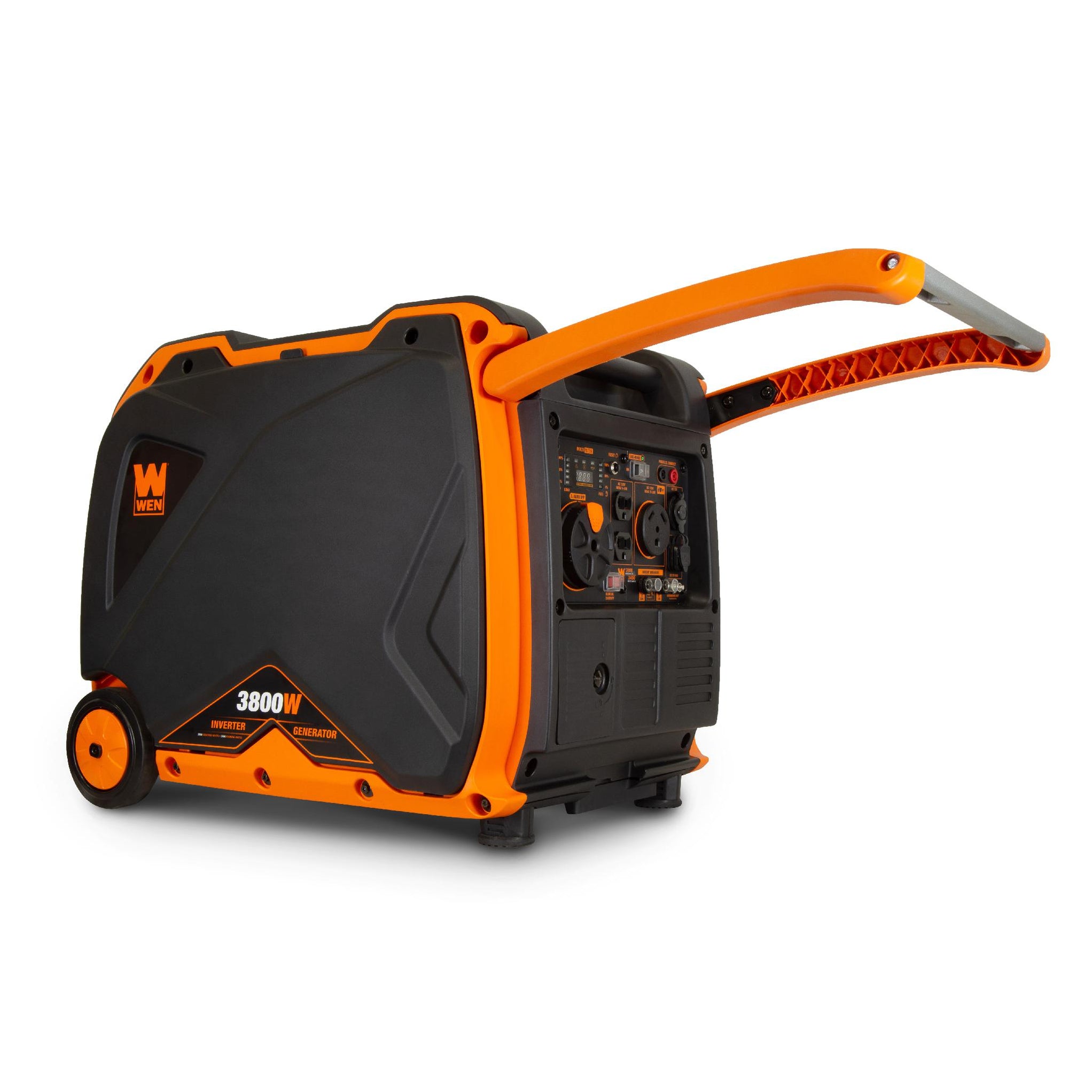 WEN 56380i Super Quiet 3800-Watt RV-Ready Portable Inverter Generator ...