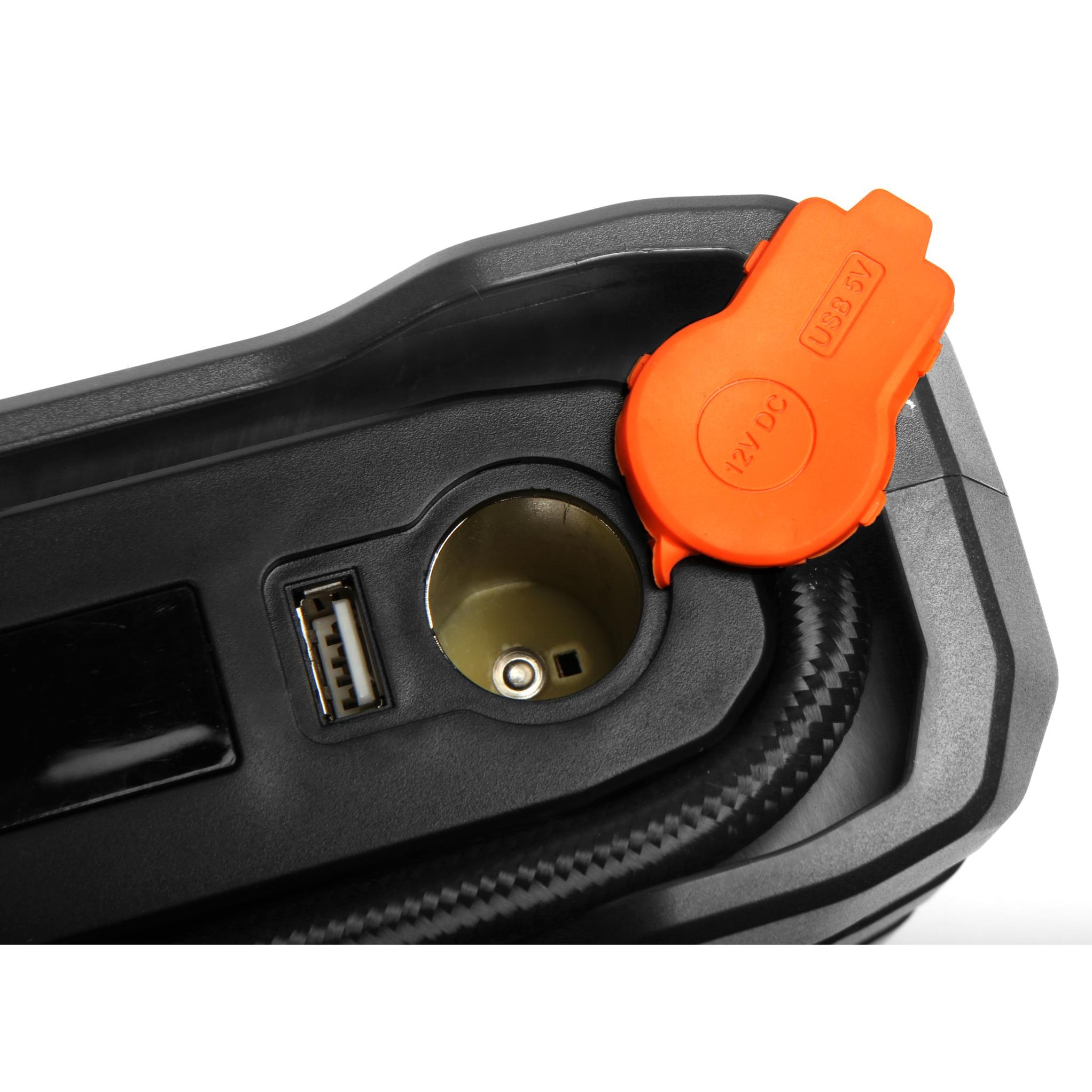 WEN AA2225 12V 90 PSI 0.8 CFM Portable Air Compressor and Tire Inflato ...