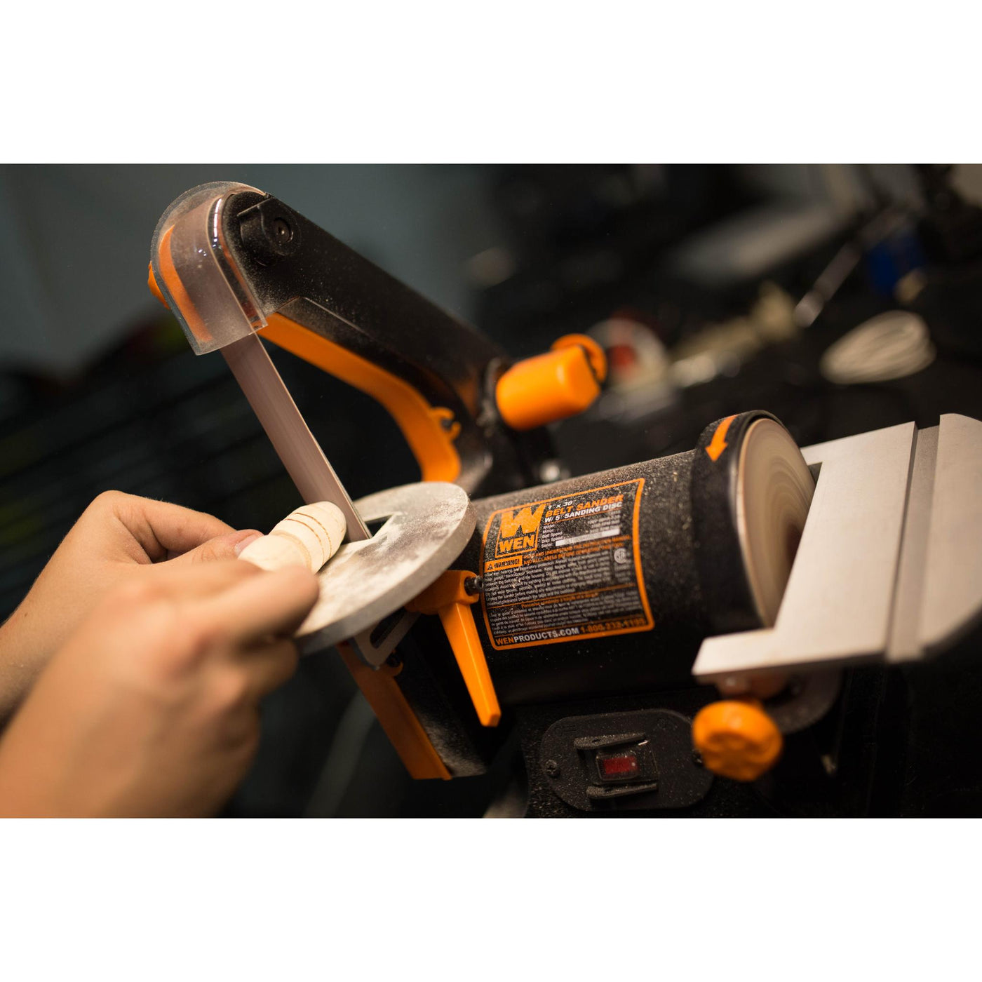 WEN AT1305 1 x 30-Inch Belt Sander with 5-Inch Sanding Disc — WEN Products