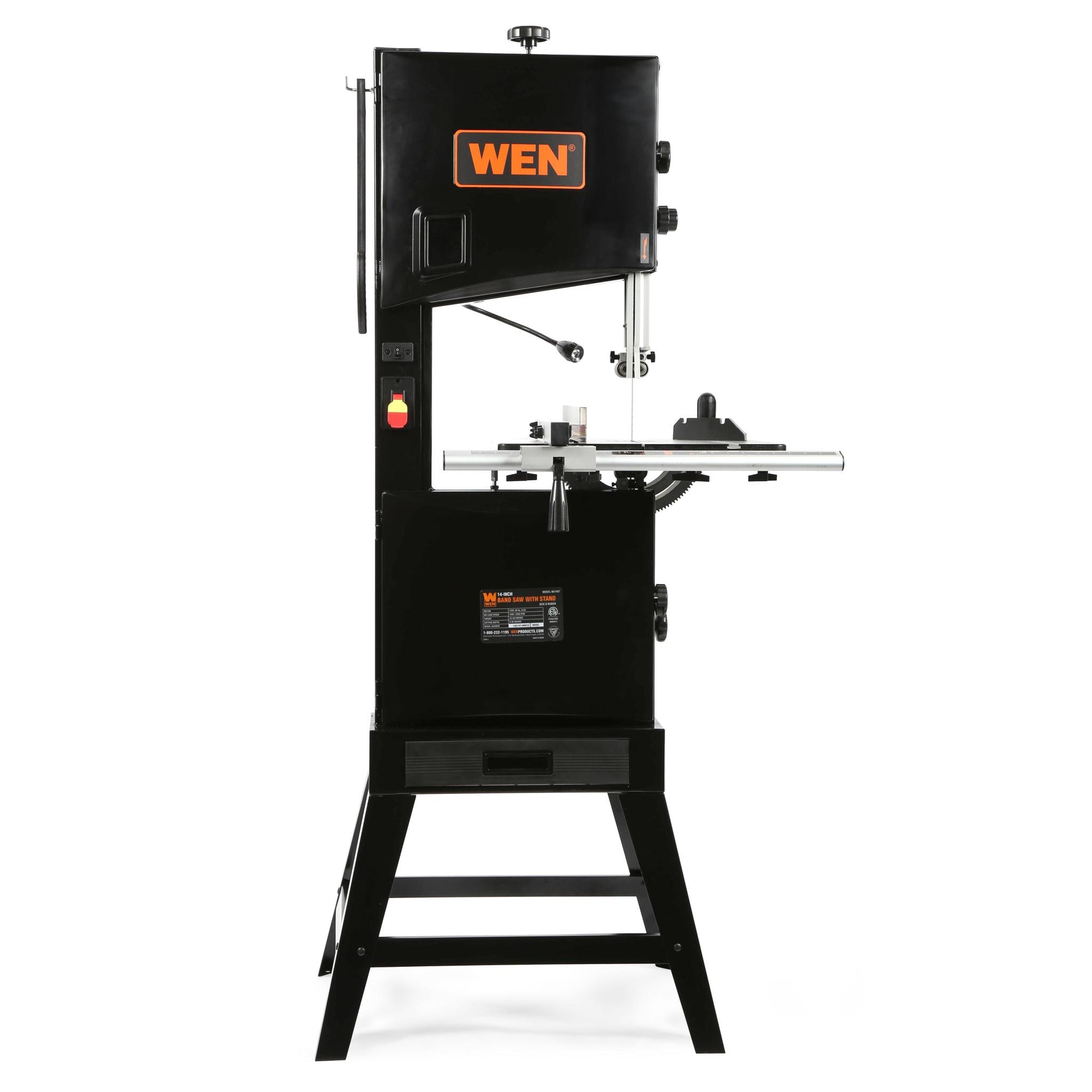 WEN BA1487 14-Inch Two-Speed Band Saw with Stand and Work Light — WEN ...