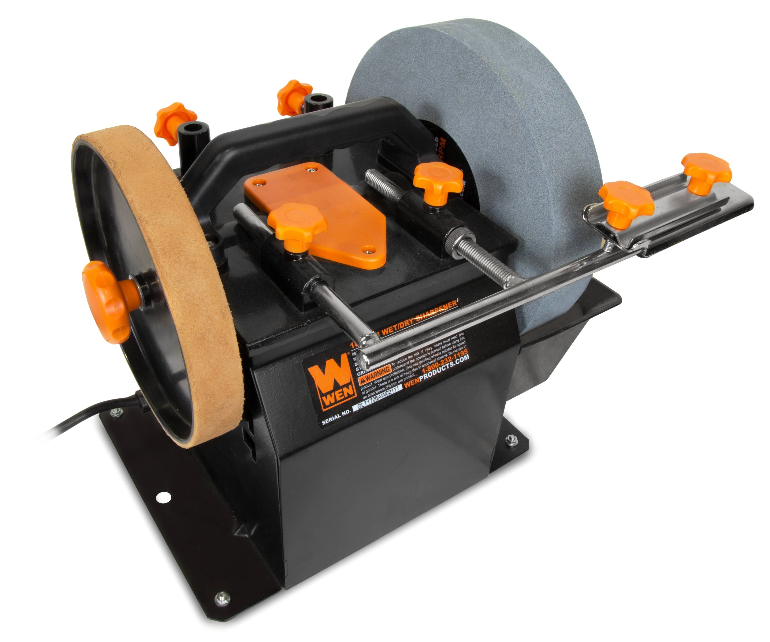 WEN BG4270T 10-Inch Two-Direction Water Cooled Wet/Dry Sharpening Syst ...