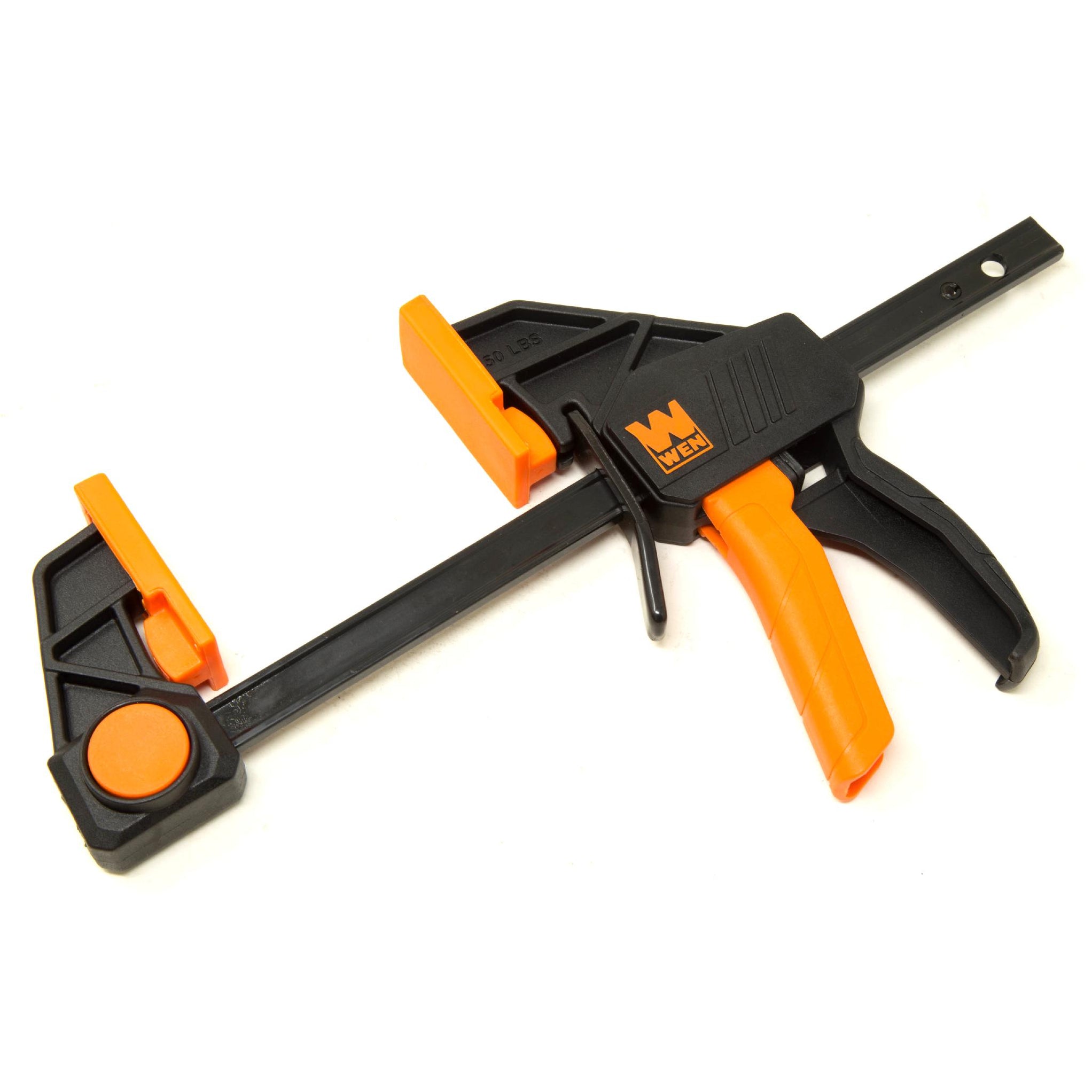 WEN CLR062 6-Inch Heavy Duty Steel Bar Clamps and Spreaders with 2.3-I ...