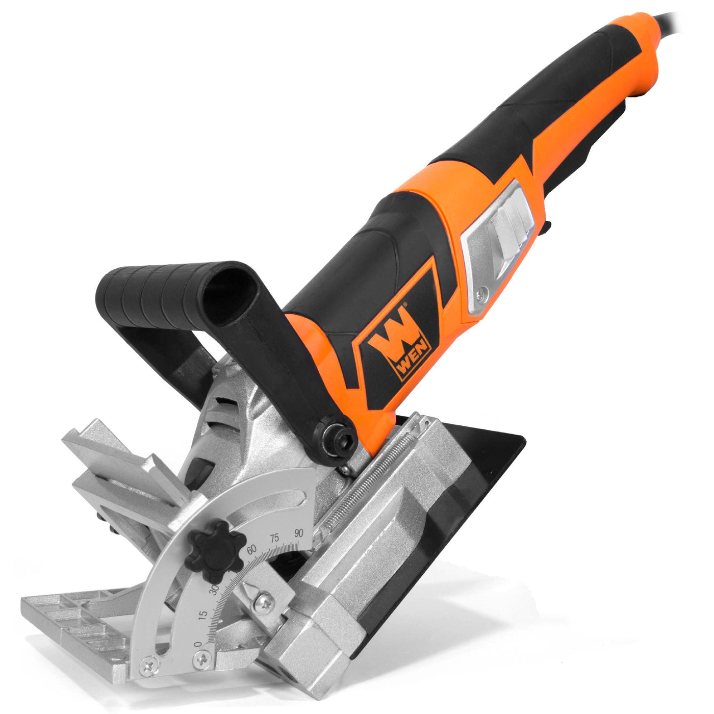 WEN JN8504 8 5 Amp Plate And Biscuit Joiner With Case And Biscuits WEN JN8504 8 5 Amp Plate And Biscuit Joiner With Case And Biscuits