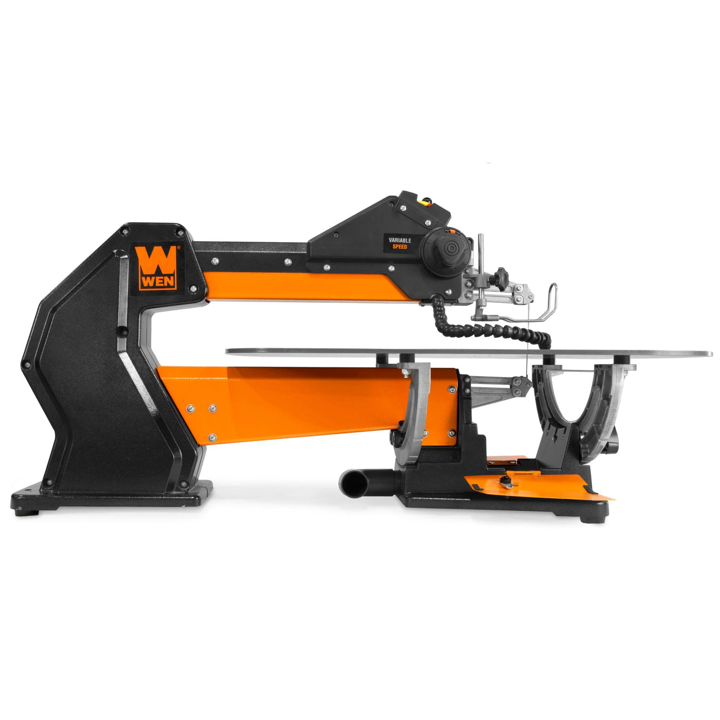 WEN LL2156 21-Inch 1.6-Amp Variable Speed Parallel Arm Scroll Saw with ...