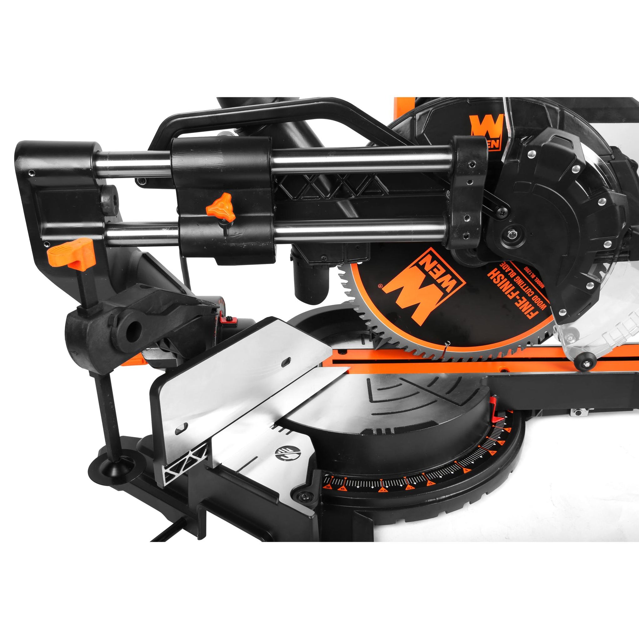 WEN MM1215 15-Amp 12-Inch Dual Bevel Sliding Compound Miter Saw with L ...