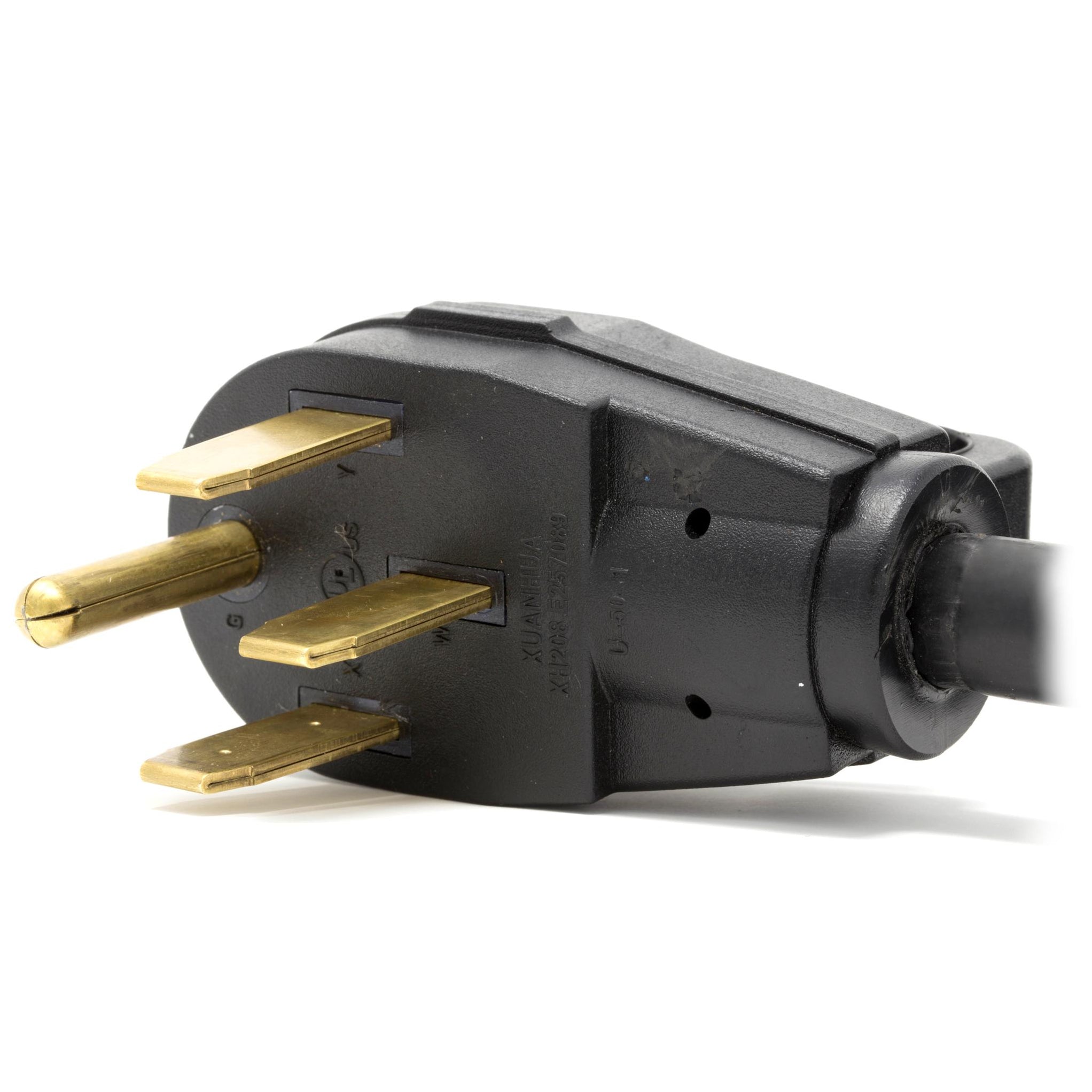 WEN PC1550 15 ft. 10-Gauge Transfer-Switch-Ready Generator Adapter Ext ...