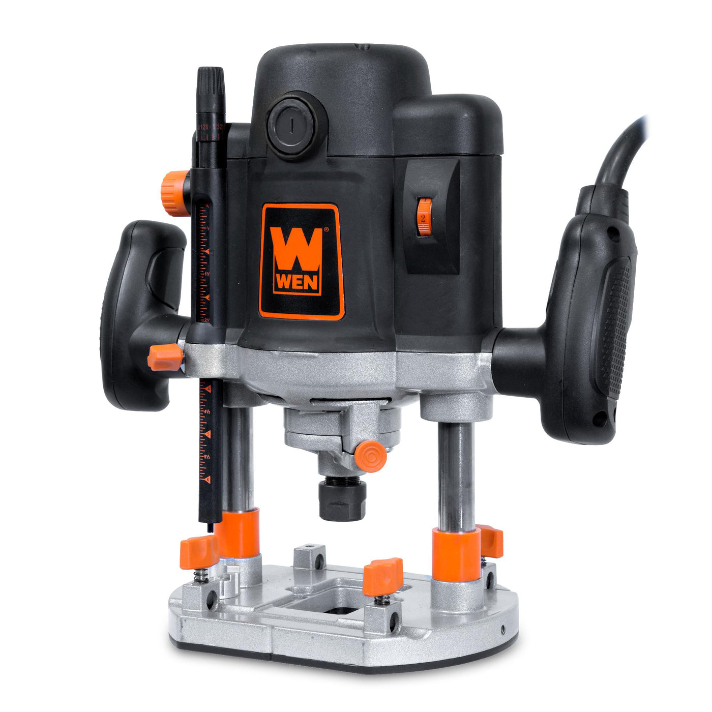 WEN RT6033 15-Amp Variable Speed Plunge Woodworking Router Kit with Ca ...