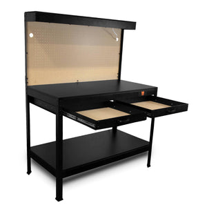 WEN WB4723T 48-Inch Workbench with Power Outlets and Light — WEN Products